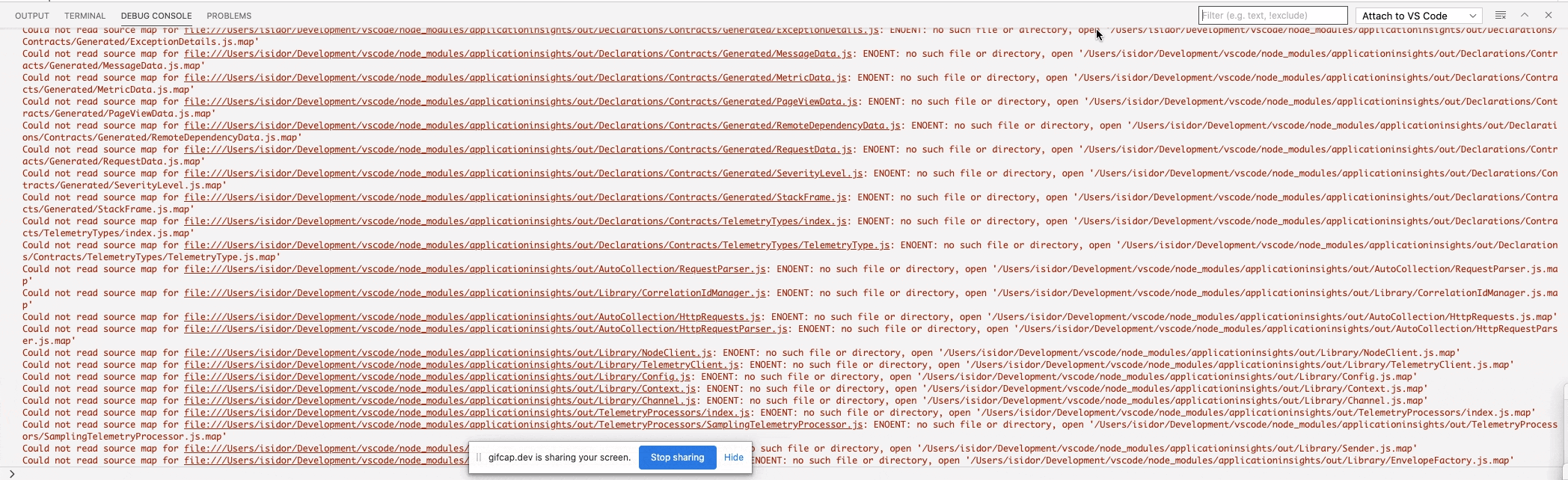 visual studio code - How to search the debug console in vscode? - Stack ...