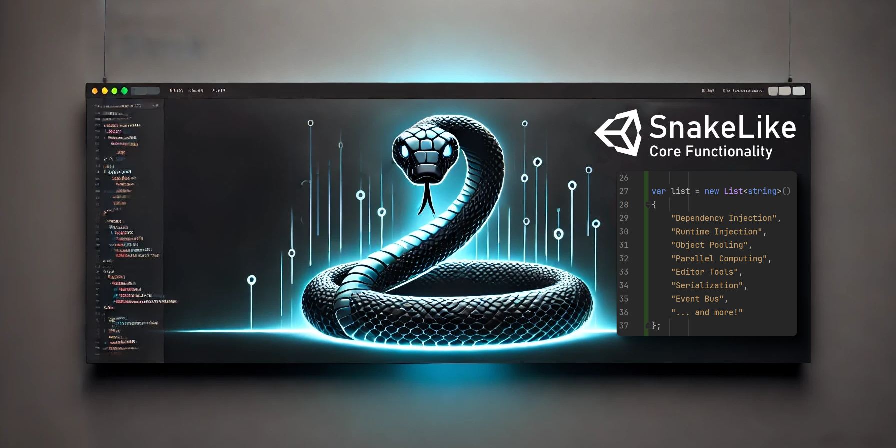 SnakeCore | com.snakelikecoding.snakecore | Unity Package (UPM) Download | OpenUPM